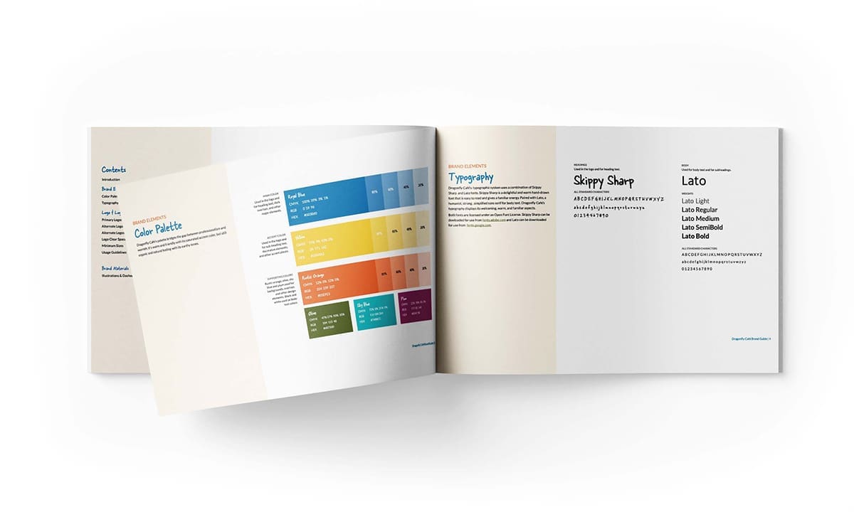 A Cheerful New Brand, Collateral, and Website for Dragonfly Café